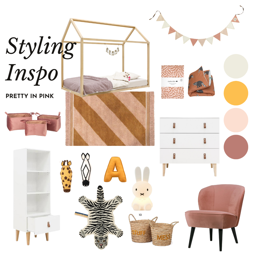 Kids Room Styling Inspo: Pretty in Pink!