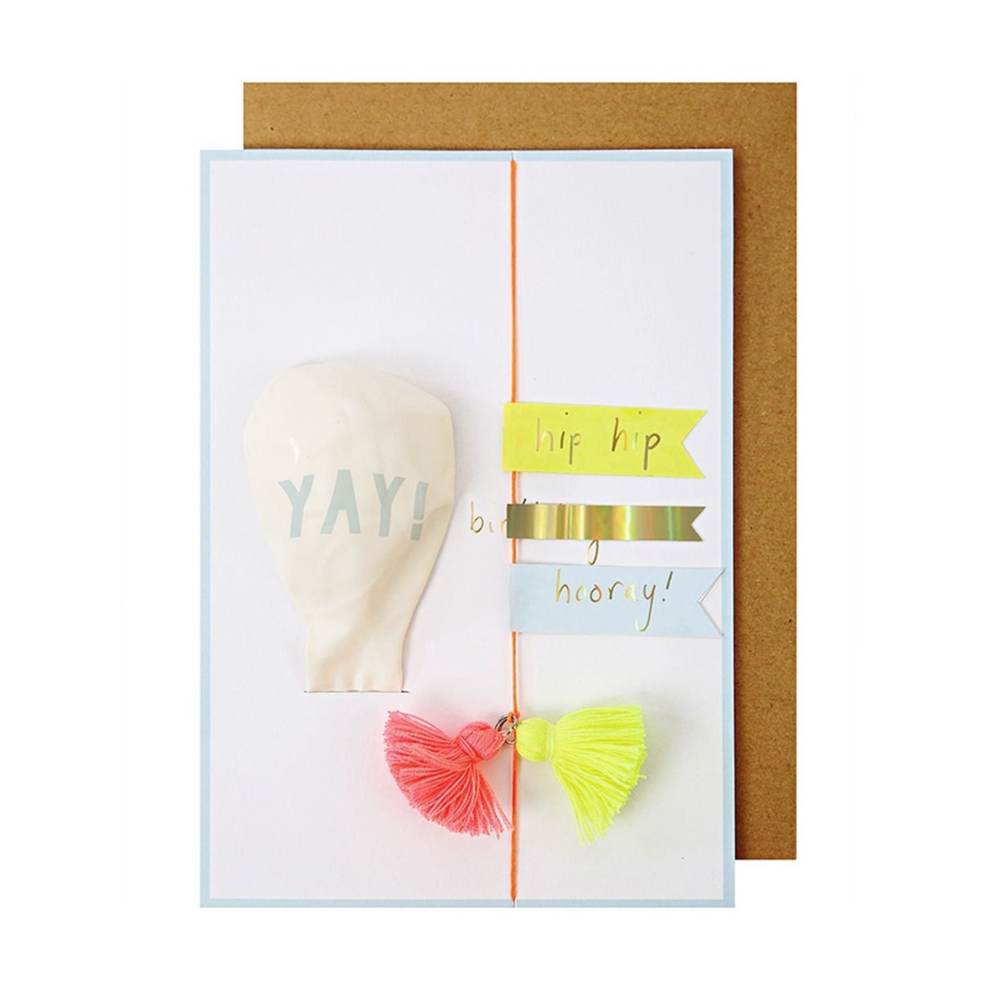 Meri Meri Greeting Cards Singapore | Yay Balloon Birthday Card